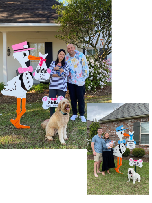 About Denton Stork Co: Stork Signs in Denton, Argyle, Northlake & More